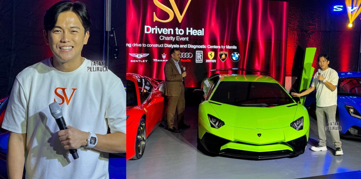 Sam ‘SV’ Verzosa auctions P200-M worth of luxury supercars – TATAK MNL